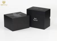 China Handmade Mobile Accessories Packaging Headphone Packaging Box With Black Blister Insert for sale