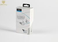 China Handmade Mobile Accessories Packaging Headphone Earphone Box With Hook for sale
