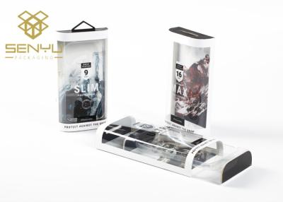 China Plastic Mobile Accessories Packaging Box / Custom Phone Case Packaging for sale