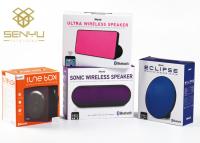 China E Flute Corrugated Cardboard Shipping Boxes Wireless Speaker Packing Custom Printed for sale