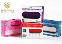 China Double Wall Pink Corrugated Shipping Boxes / Wireless Speaker Corrugated Cardboard Mailers for sale