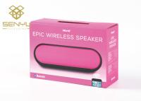 China Double Wall Pink Corrugated Shipping Boxes / Wireless Speaker Corrugated Cardboard Mailers for sale