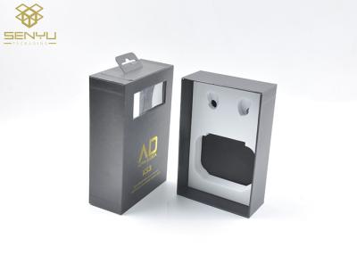 China Recycled Grey Cardboard CMYK USB Cable Packaging for sale