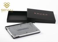 China Grey Back Keyboard Packaging Box Lid And Base Box Black Paper Duplex Board for sale