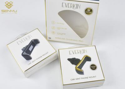 China Custom Charger Electronic Mouse Packaging Box Window Opening Card Case for sale