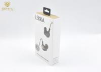 China Earphone Packaging Box With Sleeve Brown Inner Electronic Products Custom Printed for sale