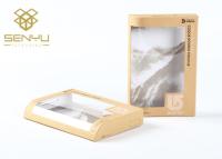 China Small Kraft Paper Mobile Phone Case Cover Packing Boxes For Cell Accessory for sale