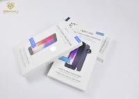China Tempered Glass Mobile Accessories Packaging Box 350G Art Paper Material for sale