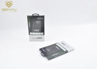 China 350G Silver Card Paper Mobile Accessories Packaging Tempered Glass Packing for sale