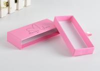 China Handmade Cardboard Paper Gift Box Packaging Eyelash Drawer Boxes Sliding Package For Cosmetic for sale