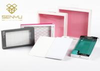 China Printing Information Transparent Packaging Box with Clear Window for Phone Covers for sale