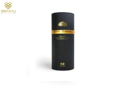 China Customized Printed Round Paper Tube Packaging Box Cylinder Package for Perfume for sale