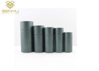 China Kraft Cardboard Paper Tube Packaging / Round Gift Box With Lid Customized for sale