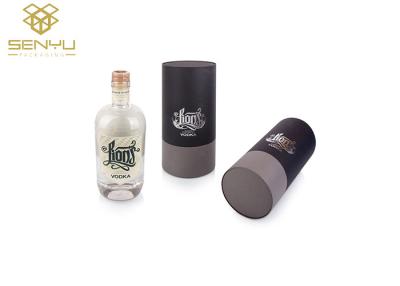 China Core Kraft Cylinder Packaging Box For Lip Balm Cosmetic Square or Round Shape for sale