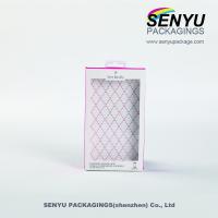 China Plastic Blister Tray Packaging Cell Phone Case Packaging Box with Pvc Window for sale