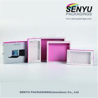 China Cheap Clear Window Paper Printing Custom Mobile Phone Case Box Packaging for sale