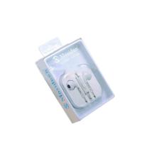 China Earphone box PVC window packaging see through paper box for sale