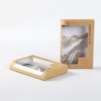 China Mobile Cover Packaging Box With PVC Window Custom Small Card Paper Material for sale