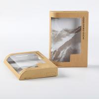 China Mobile Cover Packaging Box With PVC Window Custom Small Card Paper Material for sale