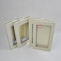 China Mobile Phone Case Packaging Box With Clear PET PVC Window for sale
