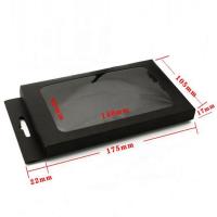 China Kraft Paper Phone Case Window Box Packaging No Printing Gift with Clear Window for sale