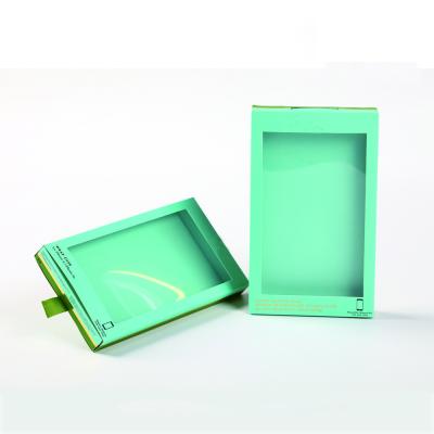 China Wholesale Repair Cardboard Paper Boxes Mobile Cell Phone Case Box with Clear Window for sale