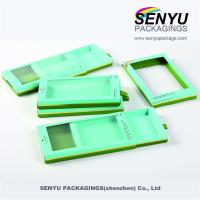 China Wholesale Repair Cardboard Paper Boxes Mobile Cell Phone Case Box with Clear Window for sale