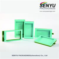 China Wholesale Repair Cardboard Paper Boxes Mobile Cell Phone Case Box with Clear Window for sale