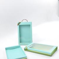 China Clear Window Mobile Phone Repair Boxes Cell Phone Case Package Box with Hook for sale