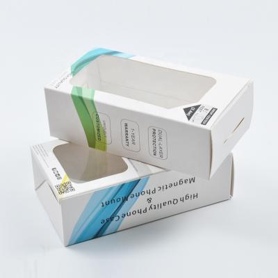 China Car Universal Mobile Accessories Packaging / Phone Holder Box Paper Packaging for sale