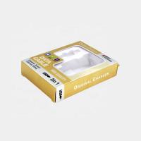 China Custom Printed Usb Data Cable Packing Box Cardboard Paper Box Charger Packaging with Window for sale