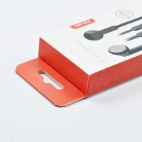 China Delicate Custom Design Cable Wire Car Phone Charger Paper Packaging Box with Clear Window for sale