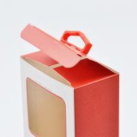 China Delicate Custom Design Cable Wire Car Phone Charger Paper Packaging Box with Clear Window for sale