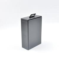 China Cardboard Earphone Headphone Boxes With Window Two Piece Base And Lid for sale