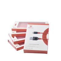 China Apple Cell Phone IPhone Usb Cable Packaging Box 350g Art Paper Material for sale