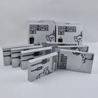 China Silver Grey Fast Mobile Charging USB Data Cable Packaging Box for sale