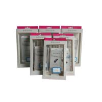 China Custom design printed mobile phone accessories Blister  packaging box with hanging for sale