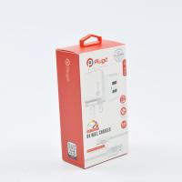 China Custom cheap phone accessories small packaging cardboard Paper box with pvc window for sale