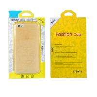 China Hot Sale Custom Designed Apple Phone Case Packaging Box Plastic Window Carton Strap with Hanging for sale