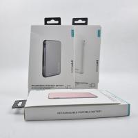 China Wholesale cheap matte film mobile phone accessories packaging Paper box with hanging for sale