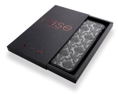China Custom Kraft Paper Phone Case Box Packaging For Iphone 8 Case Packaging Box for sale