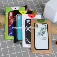 China Supplier Top Accessories Manufacturer Fashion Tempered Glass Screen Protector Retail Packaging box for sale