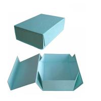 China Folding Cardboard Flat Pack Boxes with Magnetic Cover for sale