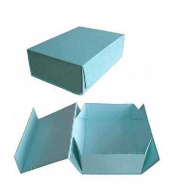 China Folding Cardboard Flat Pack Boxes with Magnetic Cover for sale