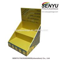 China Cardboard Book Display Stand Counter Box for sale