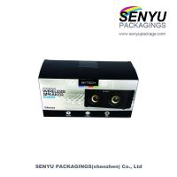 China wireless speakers packaging custom logo printing cardboard box with window for sale