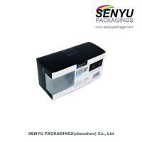 China wireless speakers packaging custom logo printing cardboard box with window for sale