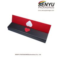 China Unique Heart Design Jewelry Box Packaging / Flower Boxes For Roses Packaging for sale