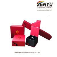 China Unique Heart Design Jewelry Box Packaging / Flower Boxes For Roses Packaging for sale