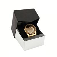 China Small Cardboard Jewelry Boxes Packaging / Watch Packaging Box With Pillow for sale